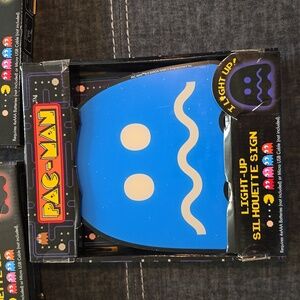 pac man | Other | 3 Pac Man Light Up Silhouette Signs | Poshmark